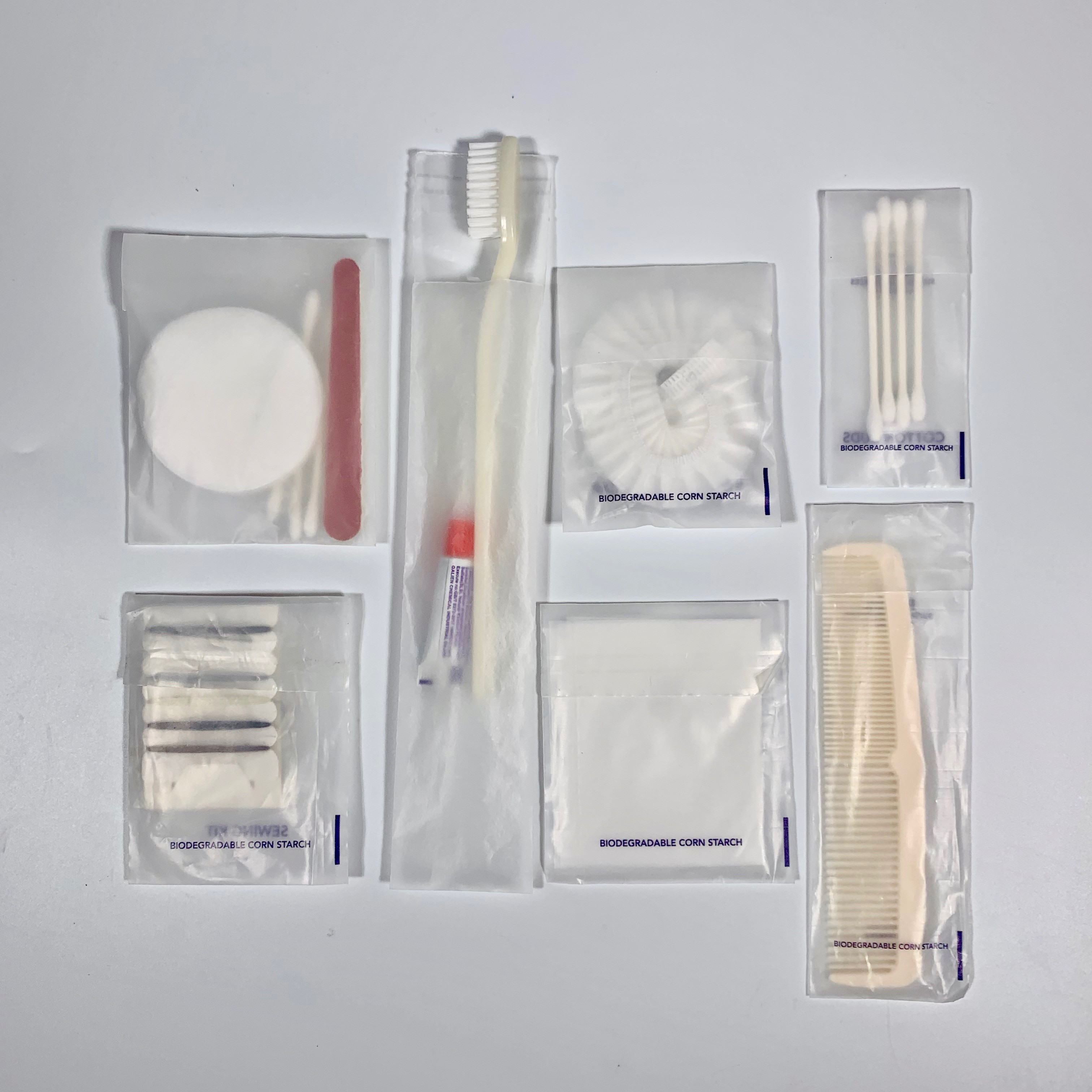 Buy Biodegradable Corn Starch Sachet With Print For Eco Friendly Hotel ...