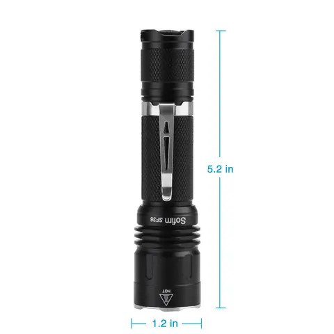 Buy Camping Lamp Customized Aluminum Torch Xp-l-v6 5 Modes Torch Light ...