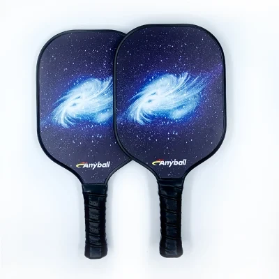 Buy Carbon Fiber Pickleball Paddle Sets 2 Rackets With 4 Pickle Balls ...