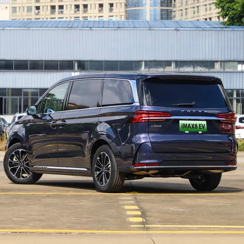 Buy Chinese Suv Hybrid Electric Car Saic Roewe Imax8 Ev 2022 Silver Long Wheelbase New Energy ...