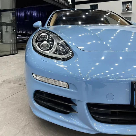 Buy Color Tpu Ppf Crystal Porcelain Blue Self Healing Color Paint ...