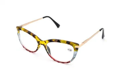 Buy Combined Metal And Plastic Reading Glasses Optical Frame from ...