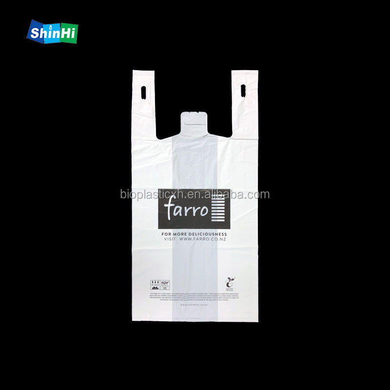 Buy Compostable Bag 100% Biodegradable Corn Starch Eco-friendly ...