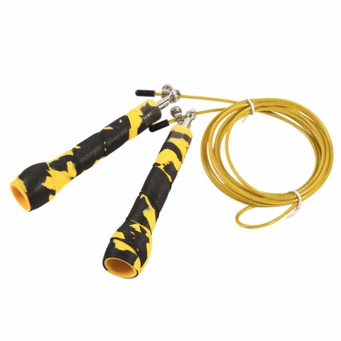 Buy Custom Camo Color Ball Bearing Speed Jump Rope Steel Wire Cable ...