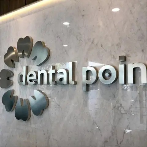 Buy Custom Metal Business Sign Office Door Signs 3d Stainless Steel ...