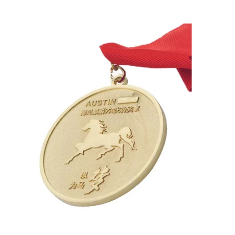 Buy Custom Metal Logo Sports Running Marathon Medal For Souvenir 3d ...