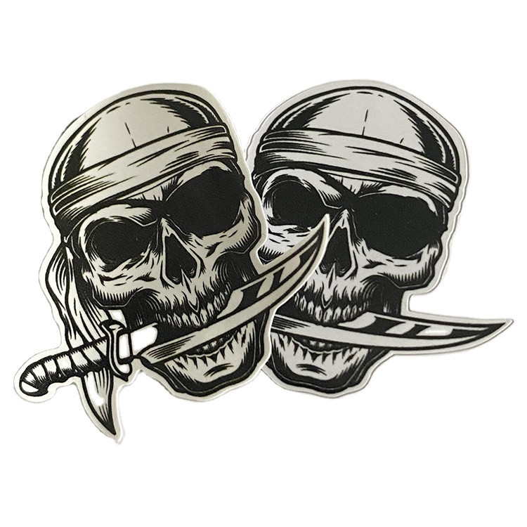 Buy Custom Printing Die Cut Motorcycle Vinyl Decal Stickers from Yiwu ...