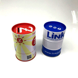 Buy Cylindrical Tin Money Box Coin Bank Saving Box from Dongguan City ...