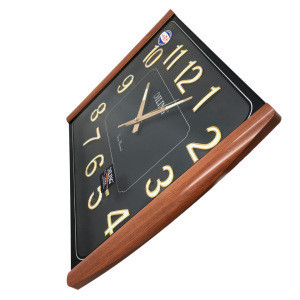 Buy Diling Best Square Luminous 3d Digital Big Wall Clock Battery ...