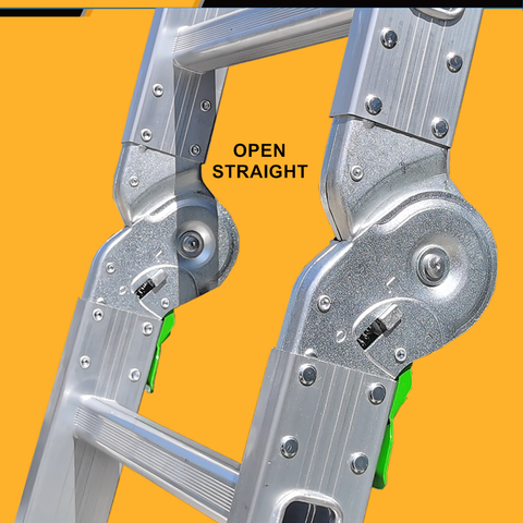 Buy Double Side Articulated Aluminum Alloy Fold Step Ladder from ...