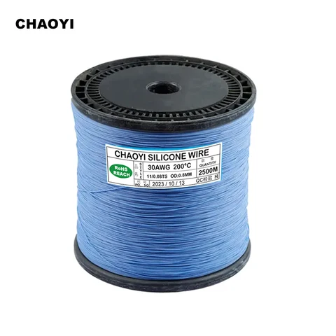 Buy Factory Price 30awg Flexible Silicone Rubber Insulated Stranded Tin ...