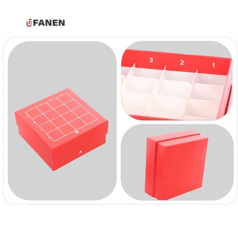 Buy Fanen 16-well Paper Cryovial Tube Box Wholesale 16 Holes 1.8ml And ...