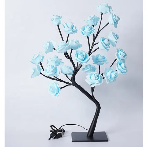 Buy Flower Tree Lights Led Desktop Light Table Lamp Night Light Holiday ...