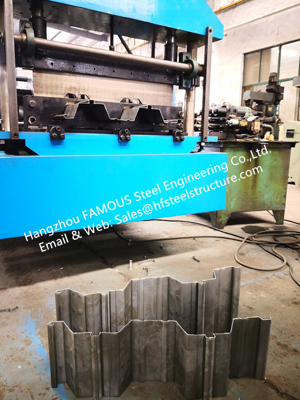 Buy Galvanized Steel Composite Comflor 60 80 Metal Decking Formwork For ...