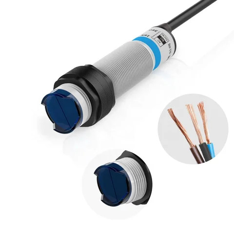 Buy Gtric M18 Series Diffusion Photoele Switch 10-30v Npn Pnp Dc 3 Wires Diffuse Reflection ...