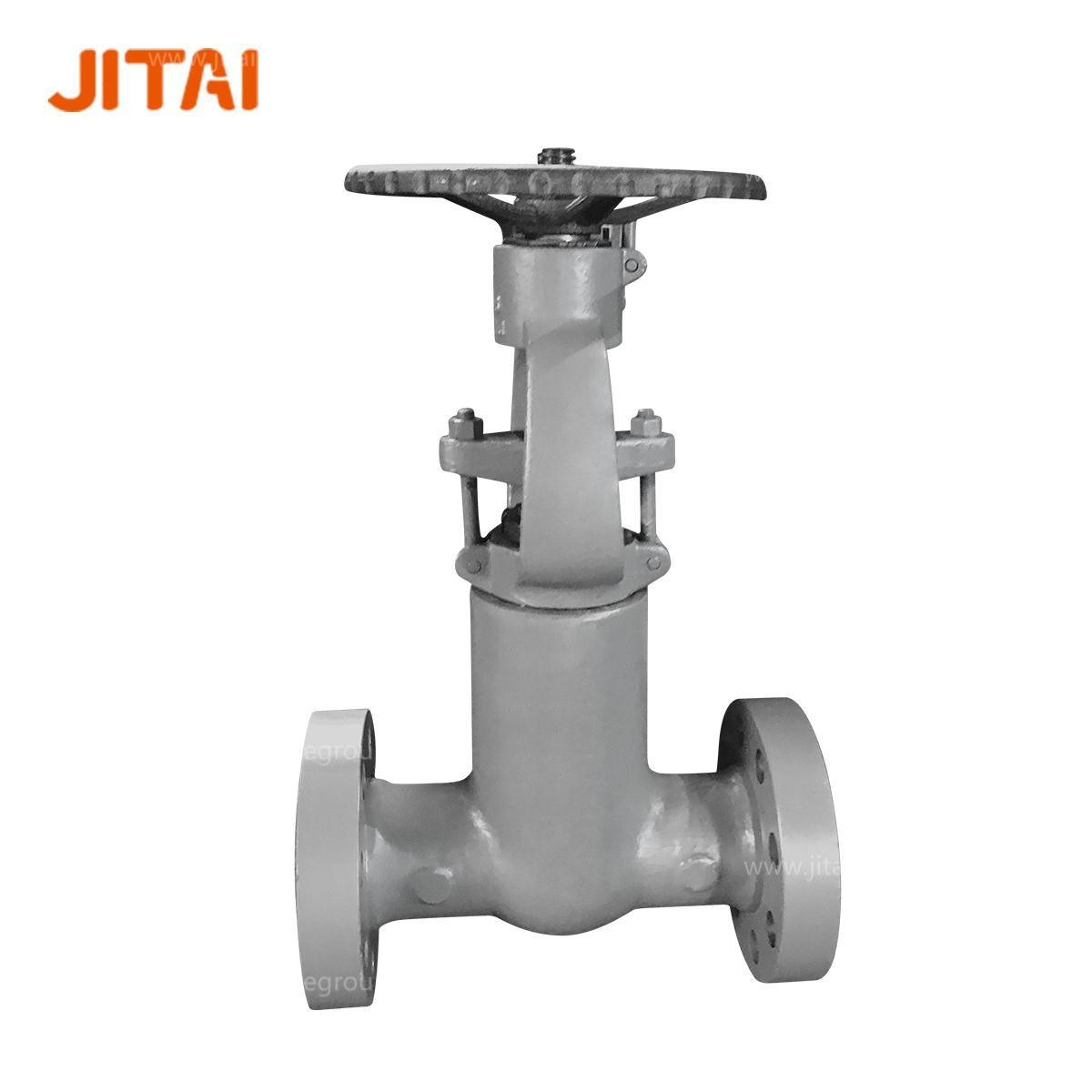 Buy Hand Operated Carbon Steel Pressure Seal Wedge Type Flanged ...
