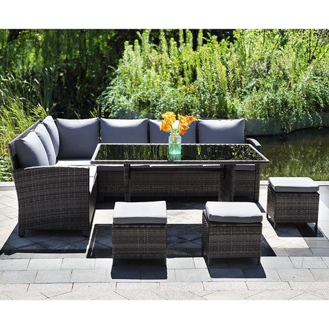 Buy Hb41.9504 Cheap 4 Pieces Rattan Wicker Outdoor Furniture Set Garden ...