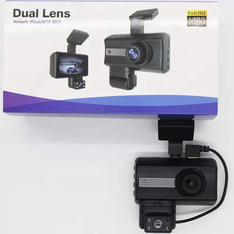 Buy Hidden Double Recording Driving Recorder 3-inch Uhd 1080p Dash Cam ...