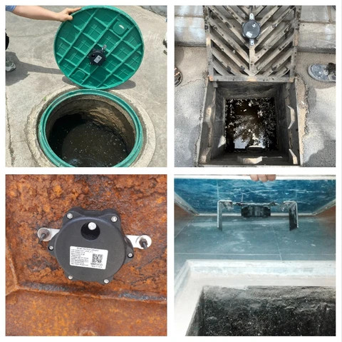 Buy Hot Sale Liquid Wireless Level Monitor Detector Manhole Cover ...