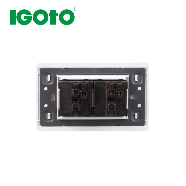 Buy Igoto American Standard 2g 1way Switch 10a Home Electrical Wall ...