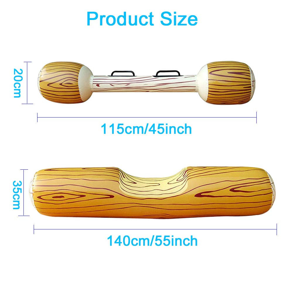 Buy Inflatable Floating Water Toys Aerated Battle Logs Pool Party Play ...