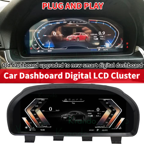 Buy Krando Digital Instrument Cluster For Bmw 7 Series E65 E66 2004 ...