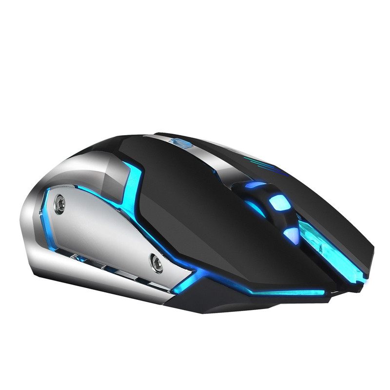 Buy M10 Wireless Gaming Mouse 2400dpi Rechargeable 7 Color Backlight 2.4g 10meters Transmission ...