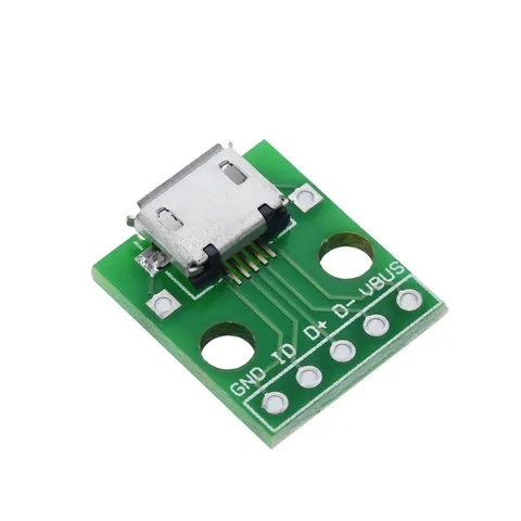 Buy Micro Usb To Dip Adapter 5pin Female Connector Module Board Panel 5 ...