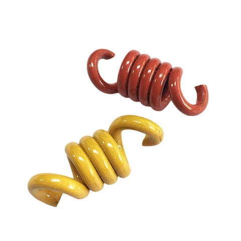 Buy Molded Stamping Flat Wire Coiled Brown Dme Die Springs Cheap Iso ...