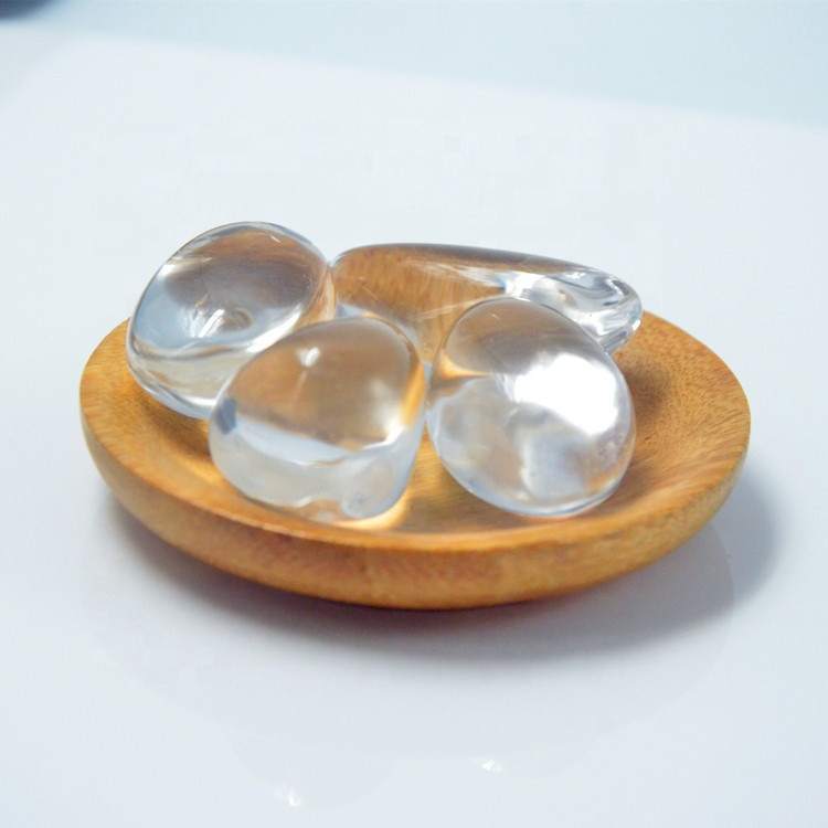 Buy Natural Quartz Gemstone Crafts Clear Crystal 25-40mm Tumbled Stone ...