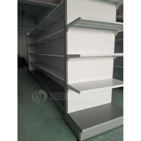 Buy New Gondolas Metal Display Store Shelving Supermarket Shelf Gondola from Guangzhou Heda ...