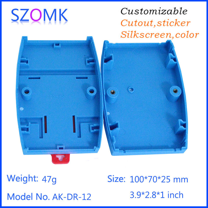Buy New Plc Din Rail Plastic Enclosure Distribution Housing from ...