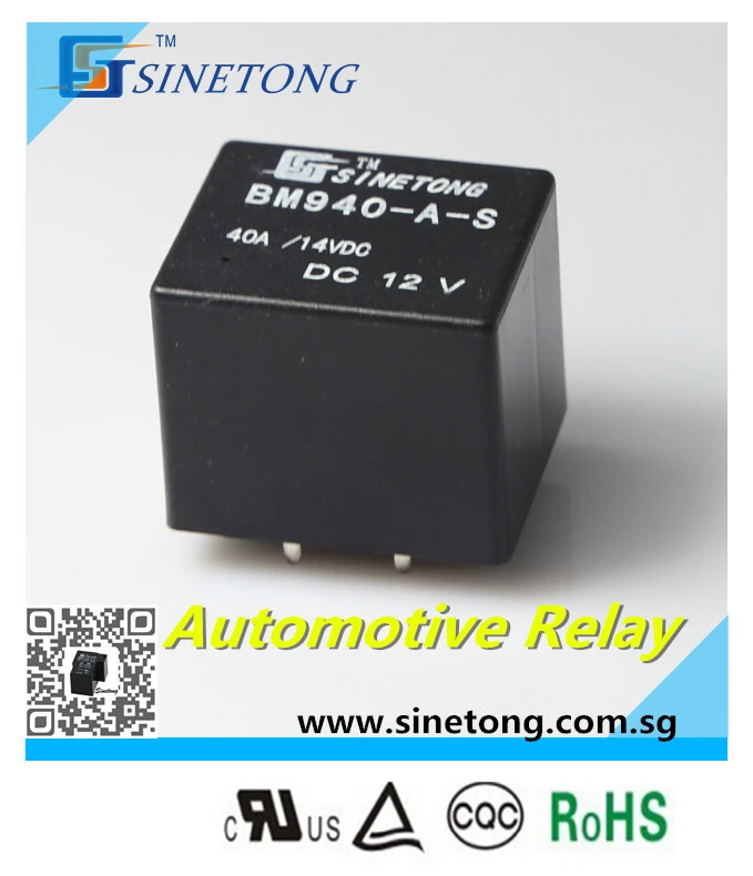 Buy Pcb Board Welding Machine Relay Miniature 12v 40a Automotive Relay ...