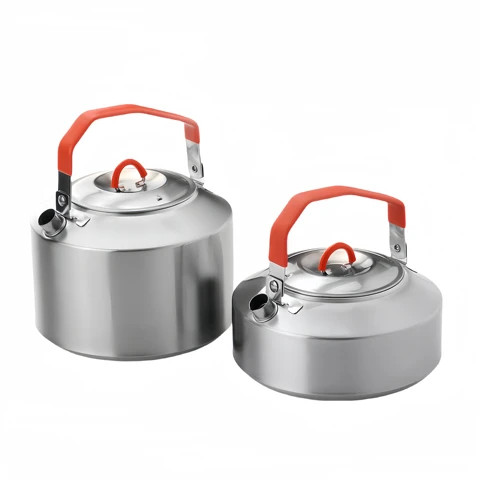 Buy Portable Outdoor 304 Stainless Steel Kettle Self-driving Camping ...