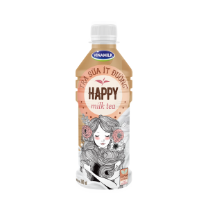 Buy Ready To Drink Milk Tea - Vinamilk - Happy Brand - Less Sugar ...