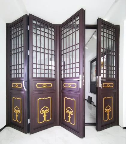 Buy Rg80 Antique Bifold Doors Space Saving Attractive Appearance Heat ...
