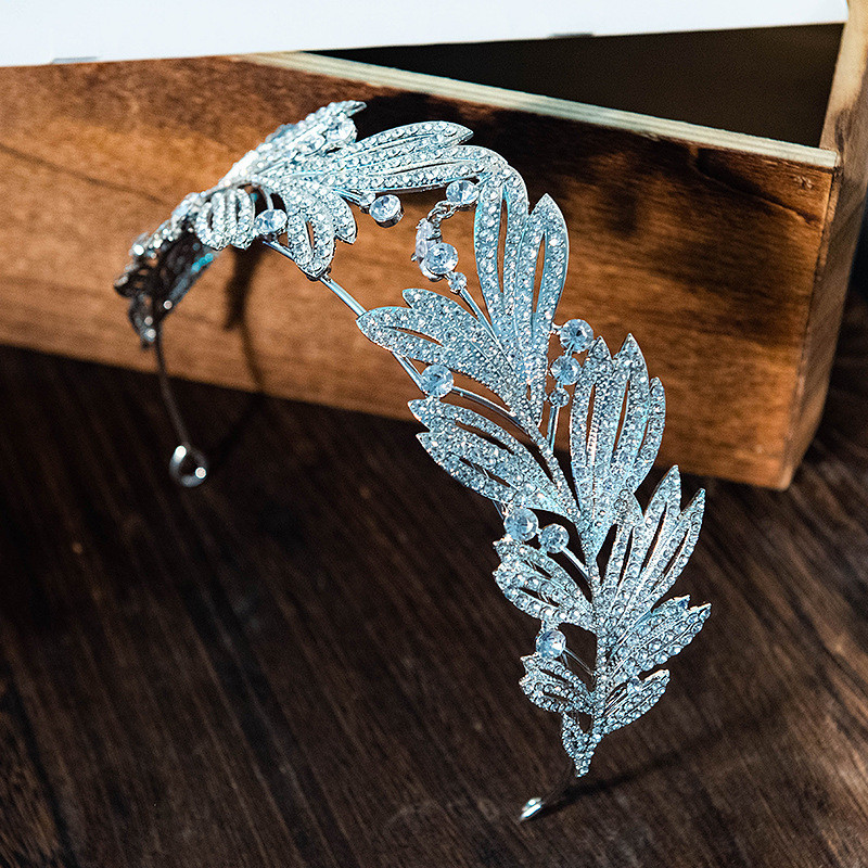 Buy Romantic Princess Tiara Retro Baroque Wedding Accessories Crown ...