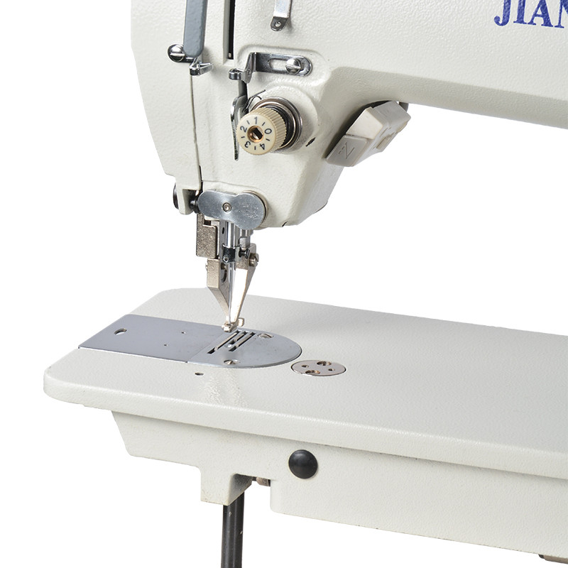 Buy Single Needle Long Arm Industrial Sewing Machine Lockstitch Flat ...
