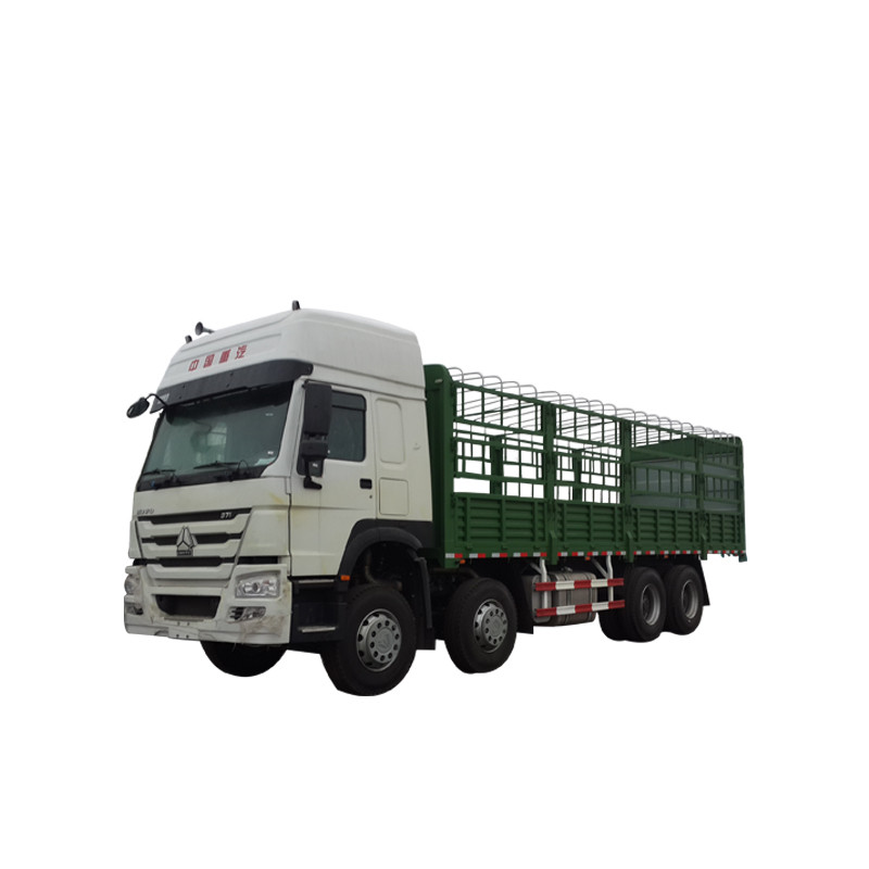 Buy Sinotruk Howo 8x4 12 Wheeler Stake Lorry Cargo Truck For Livestock ...