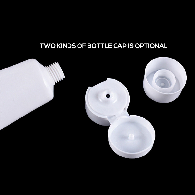 Buy Soft White Face Wash Tube Hand Cream Plastic Cosmetic Tube Food ...