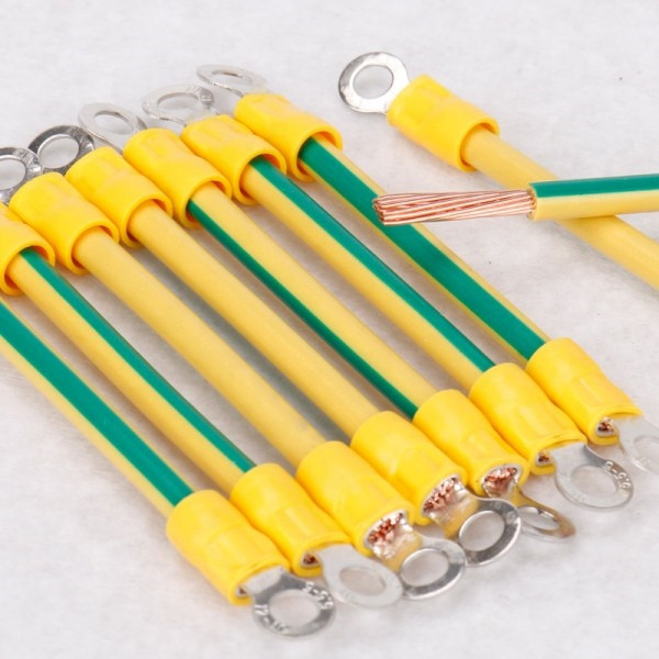 Buy Solar Pv Module Earthing Jumper Bvr Yellow Green Grounding Earthing ...