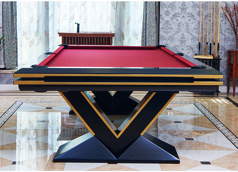 Buy Special V Shape Leg 9ft 8ft High End Luxury Customized Pool Table ...