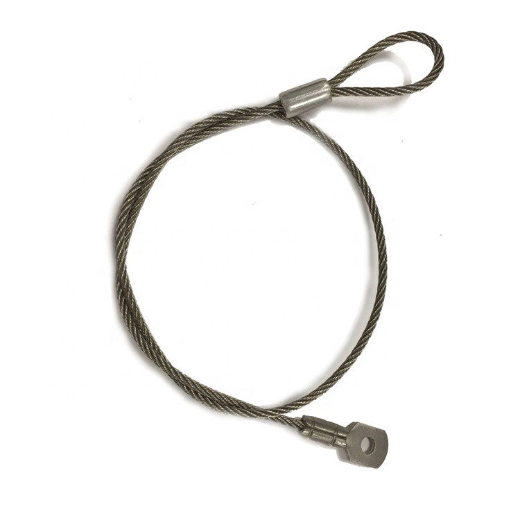 Buy Stainless Steel Cable Railing Cable End Swaged Terminals Loop Wire ...