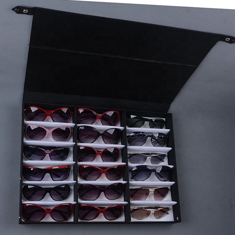 Buy Sunglasses Display Case Hot Selling Sunglasses Show Case 18 Slot ...