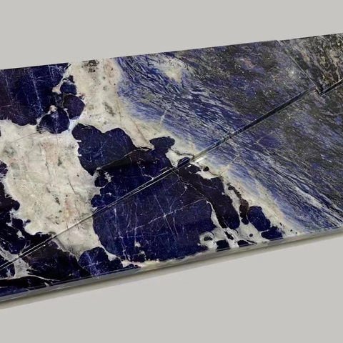 Buy Translucent Brazil Luxury Blue Slabs Granite For Wall Panel ...