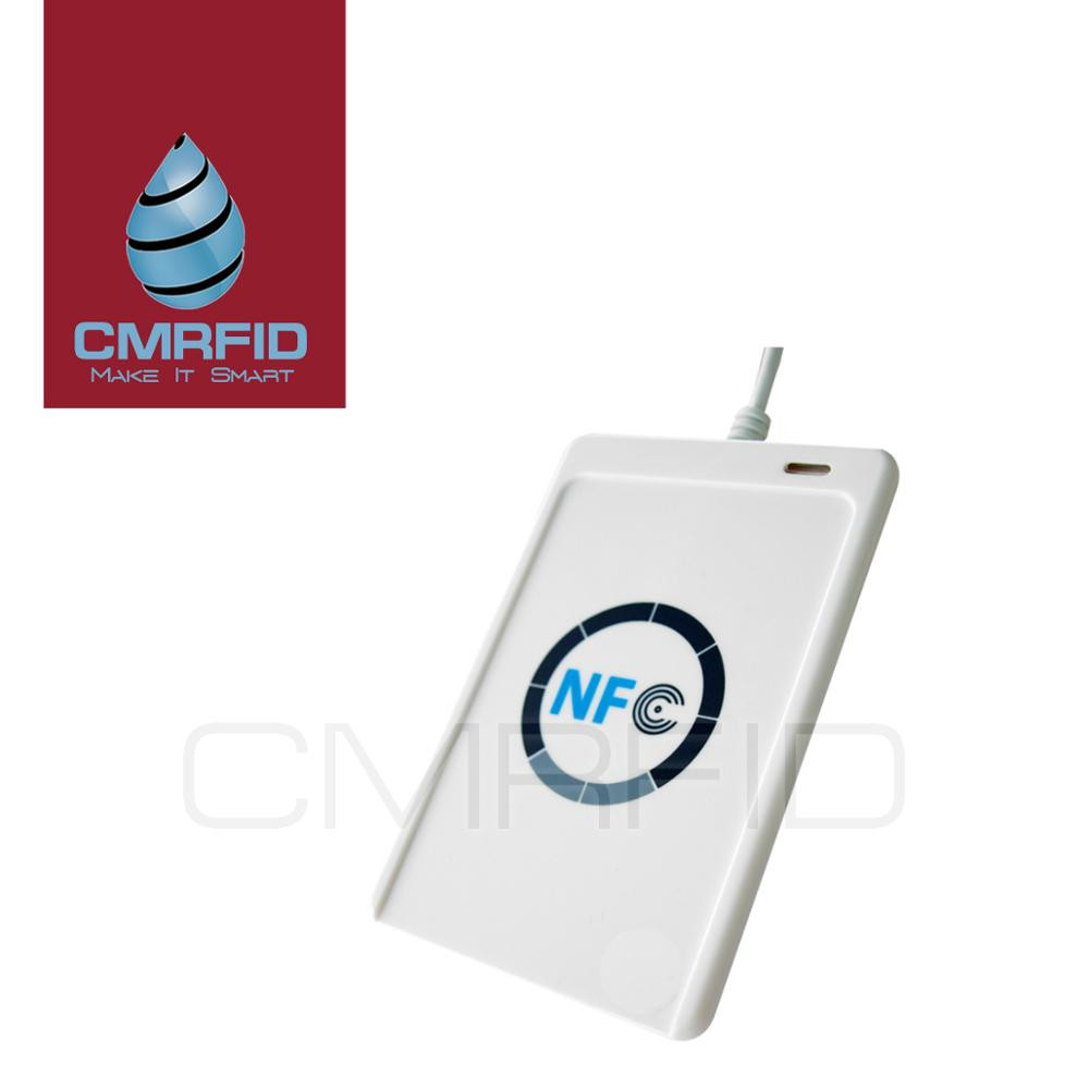 Buy Wireless Ios Android Blue-tooth Rfid Reader Writer Nfc Card Reader ...