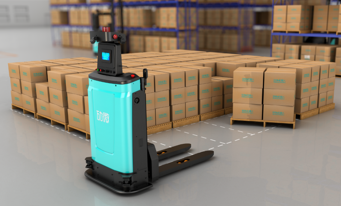 Buy Agv Pallet Stacker Mw-sl14 from Multiway Robotics, China ...