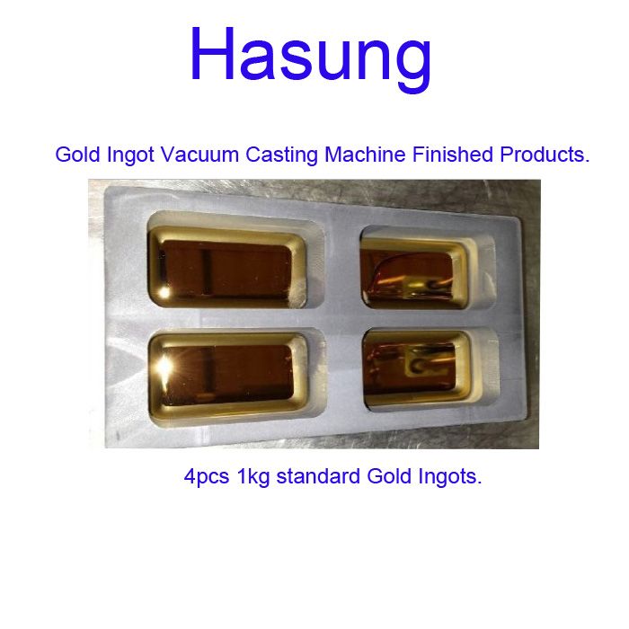 Buy Gold Bar Vacuum Casting Machine Silver Bullion Bar Casting Machine ...