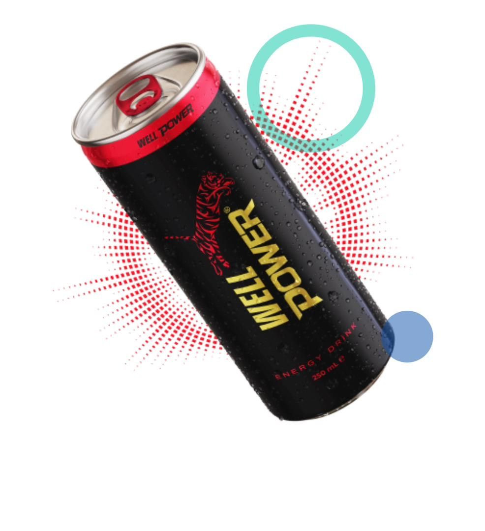 Buy Well Power Energy Drink from SMR MANUFACTURER COMPANY, Republic of ...