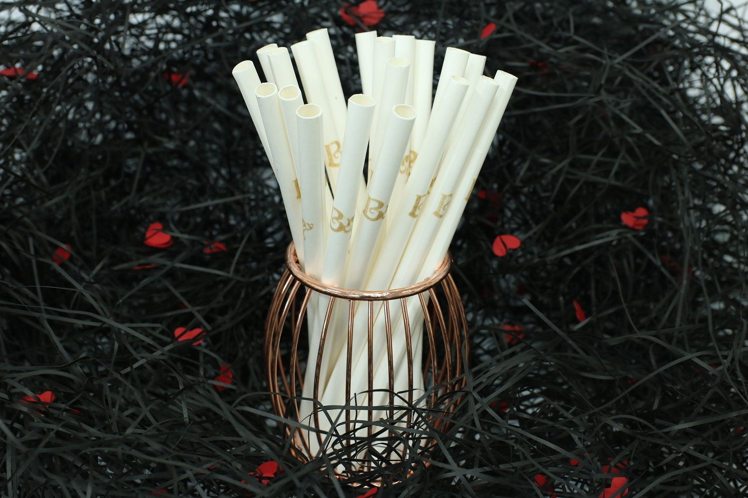 Buy Paper Straw, Bossway Paper Straw Drinking Paper Straw Disposable ...